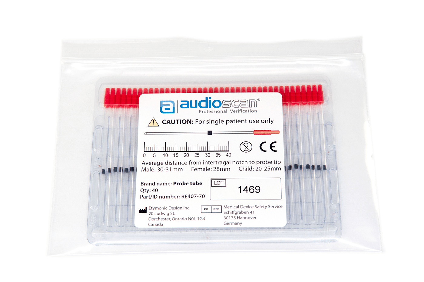 Product: REM Probe Tubes, 76mm - 40 Pieces | Mye3shop